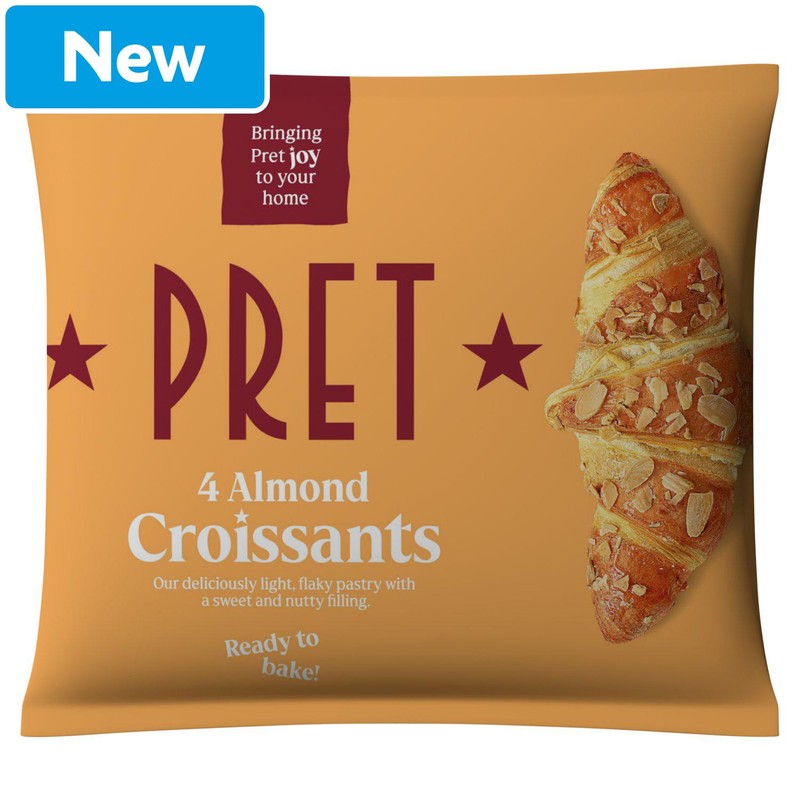 Pret A Manger Almond Croissants - Morrisons Online Groceries & Offers