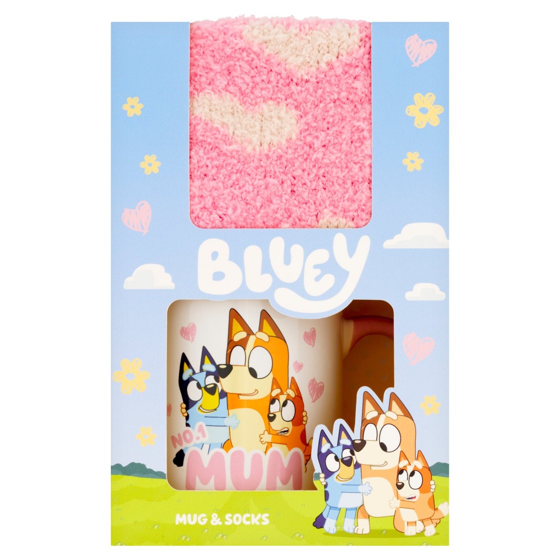 Bluey Mug And Socks Gift Set - Morrisons Online Groceries & Offers