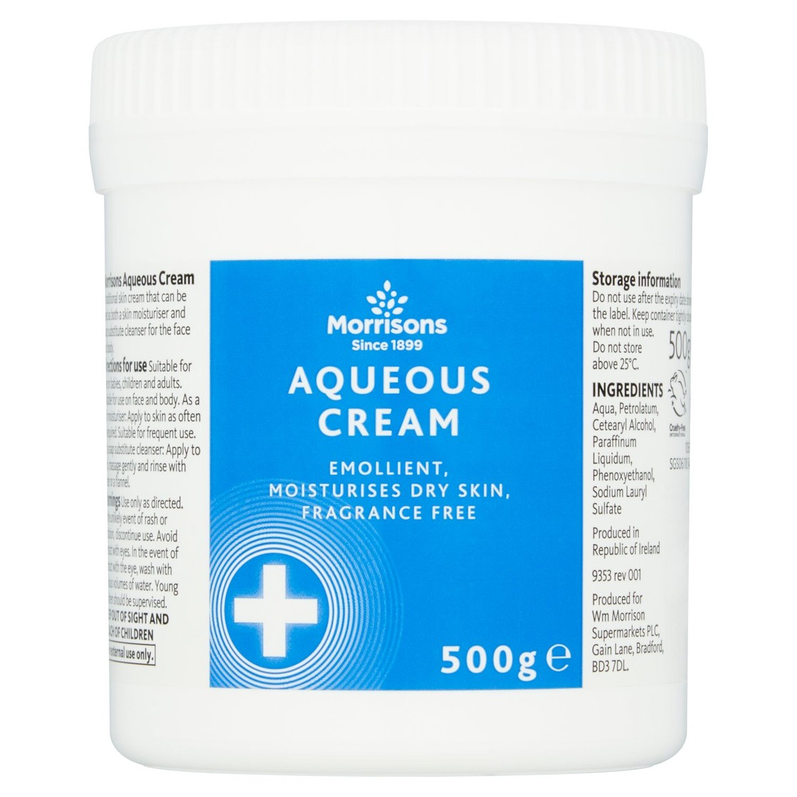 Morrisons Aqueous Cream - Morrisons Online Groceries & Offers