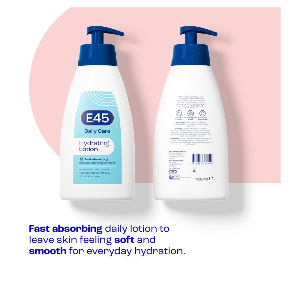 E45 Daily Fast Absorption Moisturiser Lotion - Morrisons Online ...
