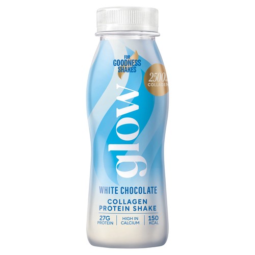 For Goodness Shakes Glow Collagen Protein Shake White Chocolate ...