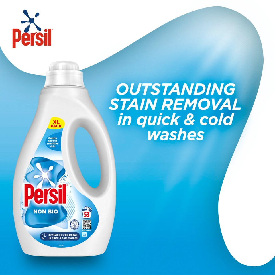 Persil Washing Liquid Non Bio 53 Washes - Morrisons Online Groceries ...