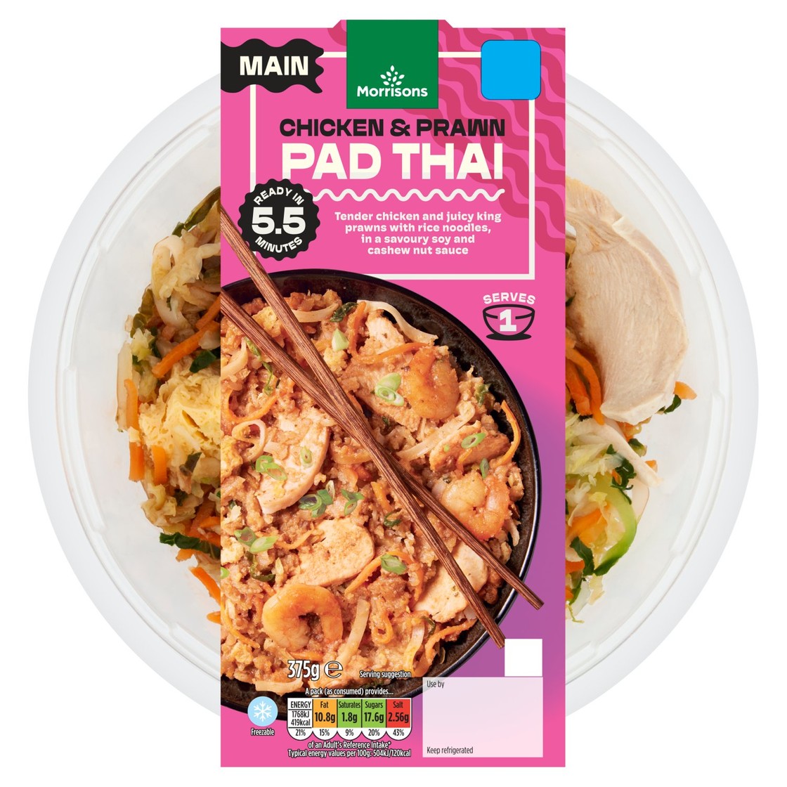 Morrisons Pan Asian Pad Thai 375g - Morrisons Online Groceries & Offers