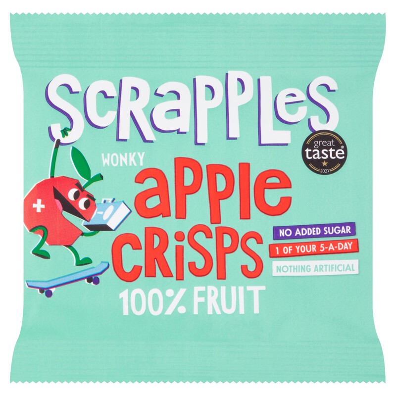 Scrapples Wonky Apple Crisps - Morrisons Online Groceries & Offers
