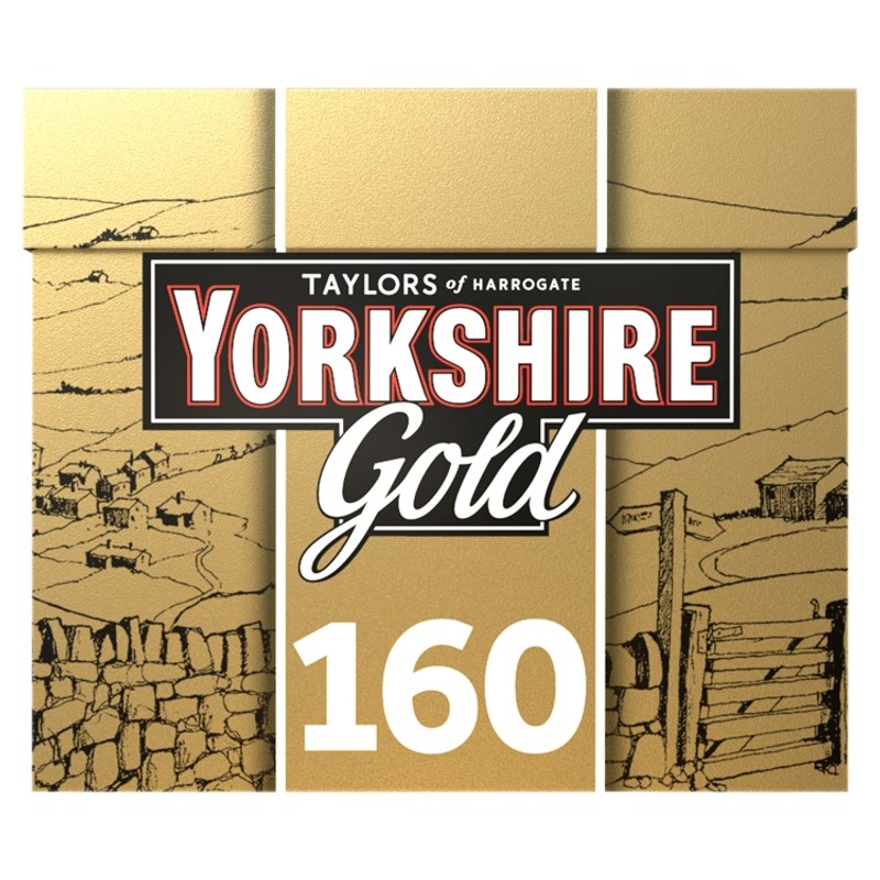 Yorkshire Gold Tea Bags 160 Pack - Morrisons Online Groceries & Offers