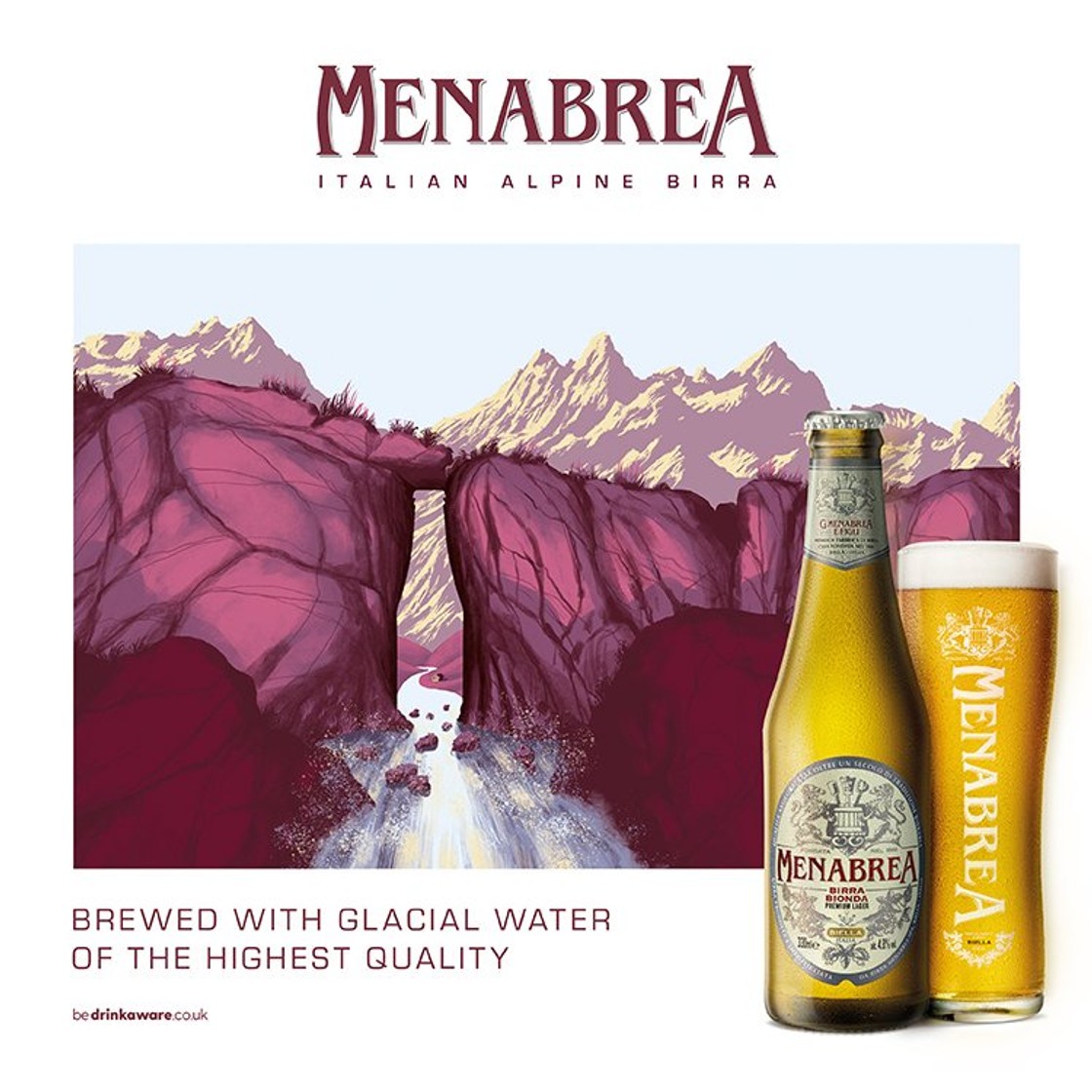 Menabrea Premium Lager - Morrisons Online Groceries & Offers