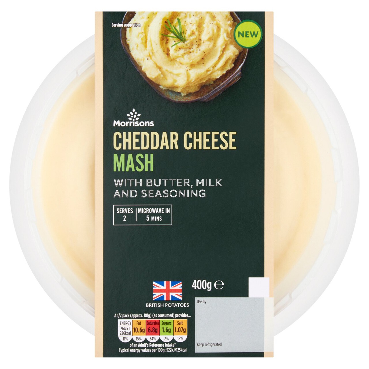 Morrisons Cheddar Cheese Mash - Morrisons Online Groceries & Offers