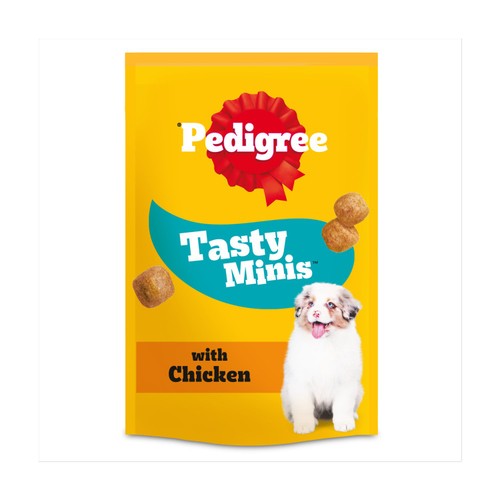 Pedigree Tasty Minis Puppy Dog Treats Chicken Chewy Cubes - Morrisons ...