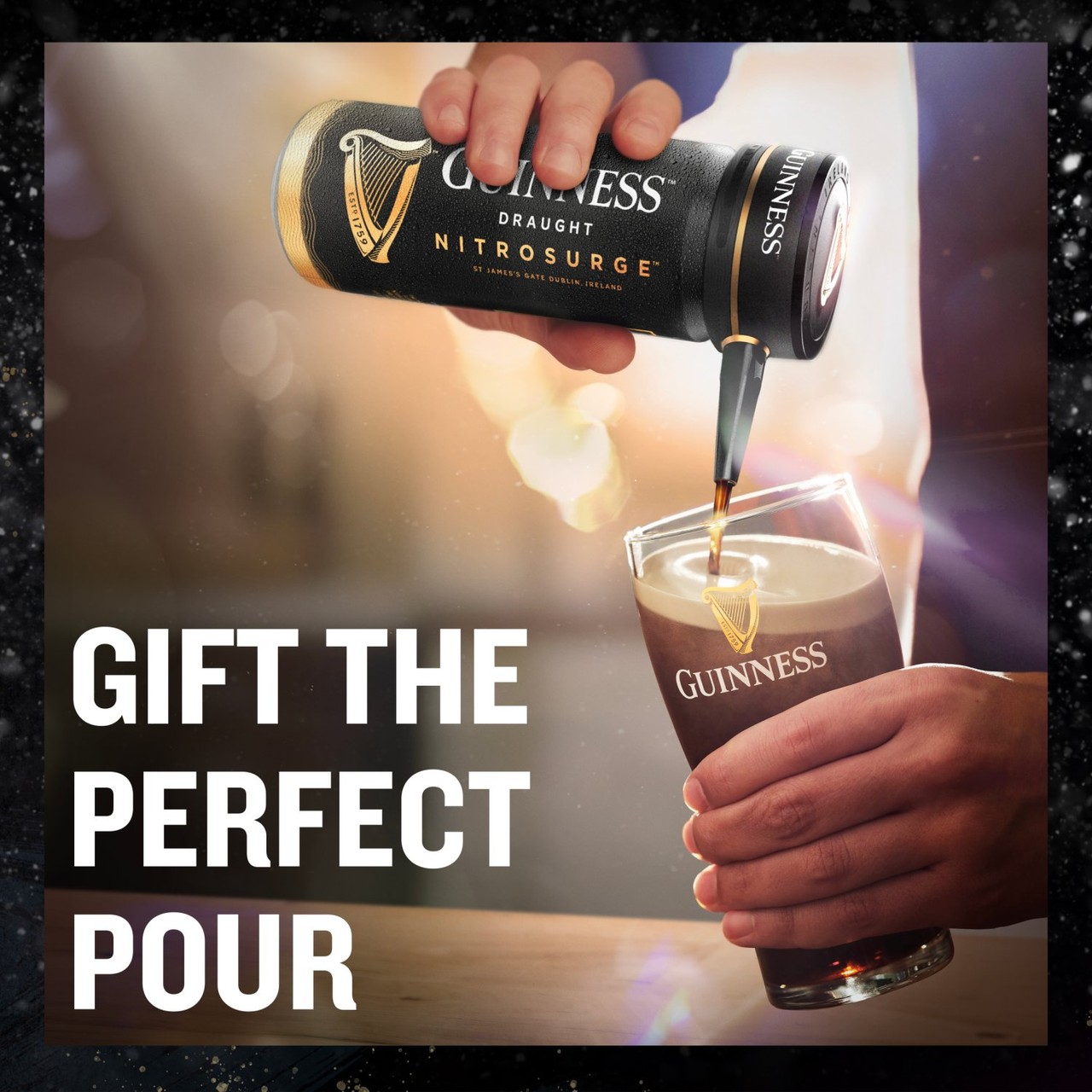 Guinness Nitrosurge Stout Beer Cans - For use with Nitrosurge Device ...