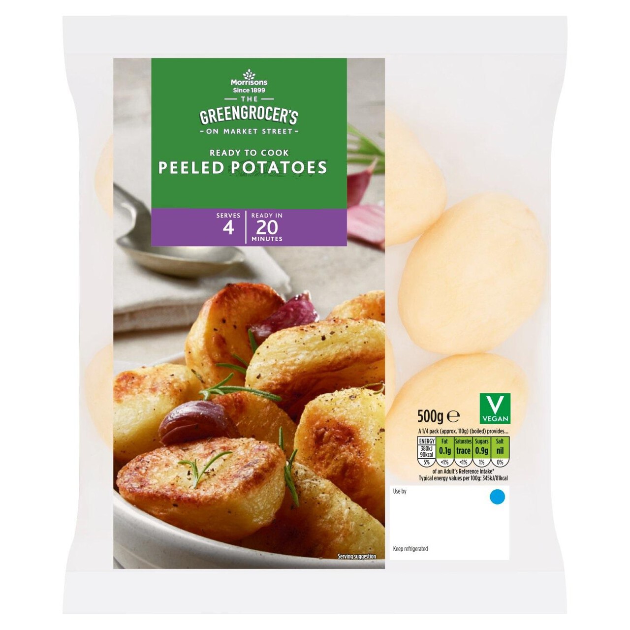Morrisons Peeled Potatoes - Morrisons Online Groceries & Offers