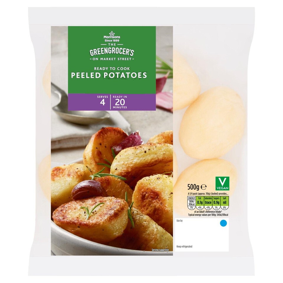 Morrisons Peeled Potatoes - Morrisons Online Groceries & Offers