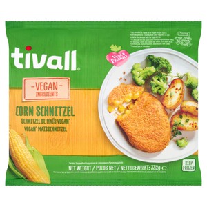 Tivall Vegan Corn Schnitzel 332g - Morrisons Online Groceries & Offers