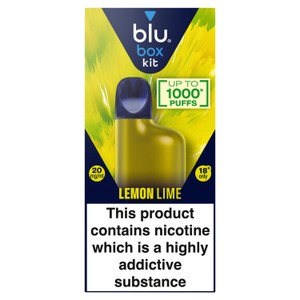 Blu Box Lemon Lime 20mg - Morrisons Online Groceries & Offers