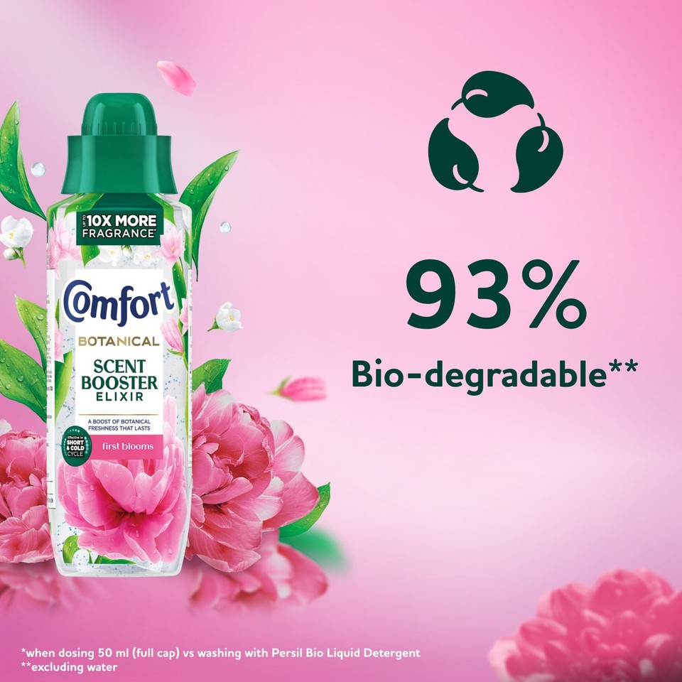 Comfort Scent Booster Elixir First Blooms 20 Washes - Morrisons Online ...
