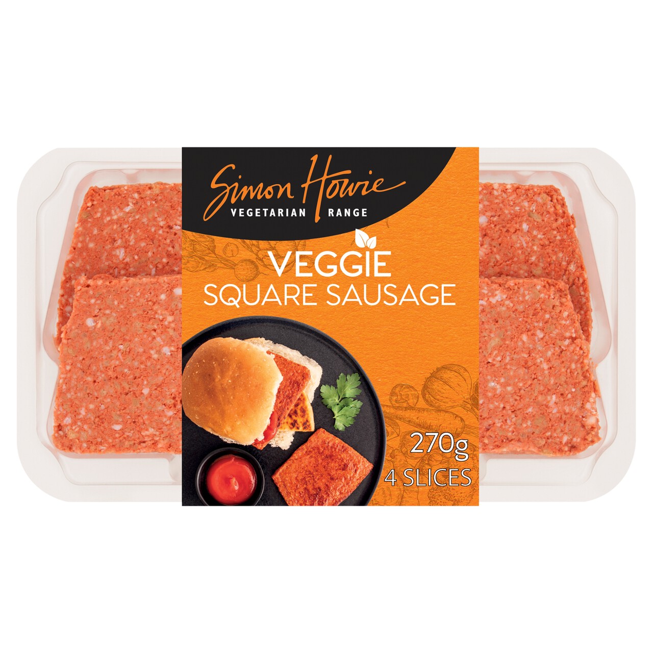 Simon Howie Vegetable Square Sausage - Morrisons Online Groceries & Offers