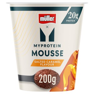 Muller x MyProtein Salted Caramel Chocolate Mousse - Morrisons Online ...