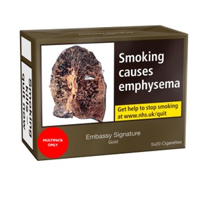 Embassy Signature Gold Cigarettes Multipack - Morrisons Online ...