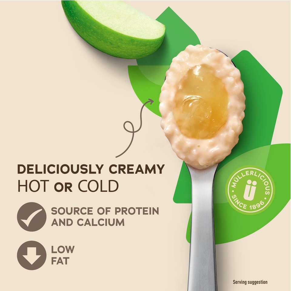 Muller Rice Apple Low Fat Dessert - Morrisons Online Groceries & Offers