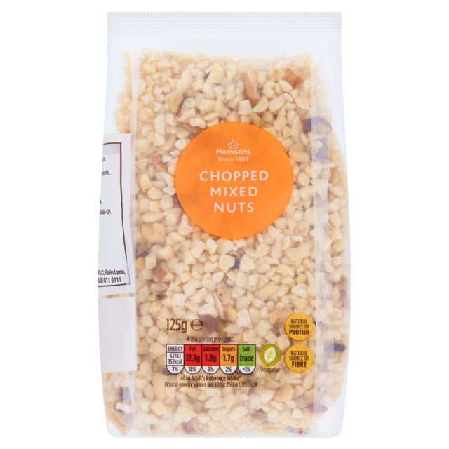 Morrisons Chopped Mixed Nuts - Morrisons Online Groceries & Offers