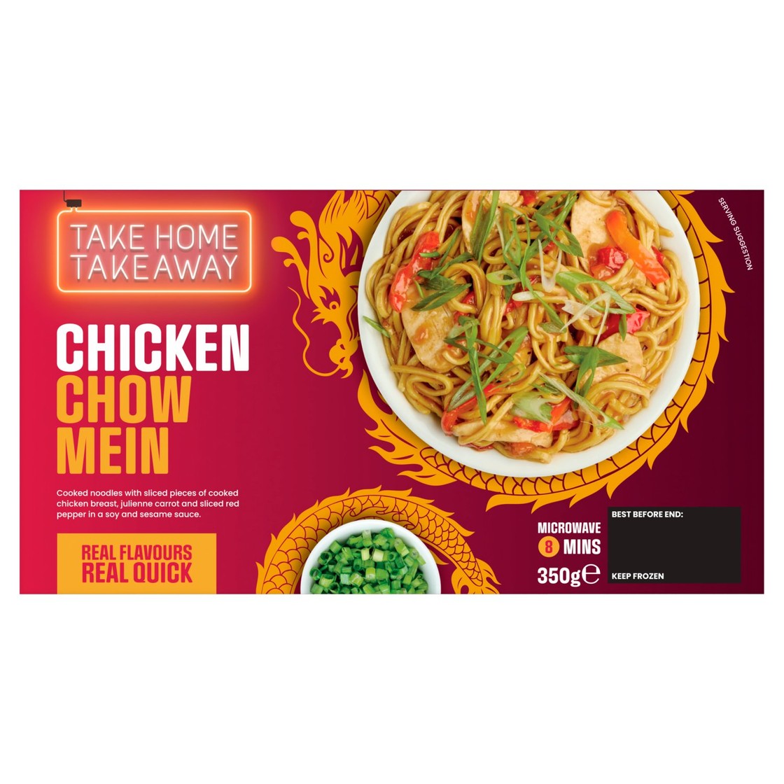 Take Home Takeaway Chicken Chow Mein - Morrisons Online Groceries & Offers