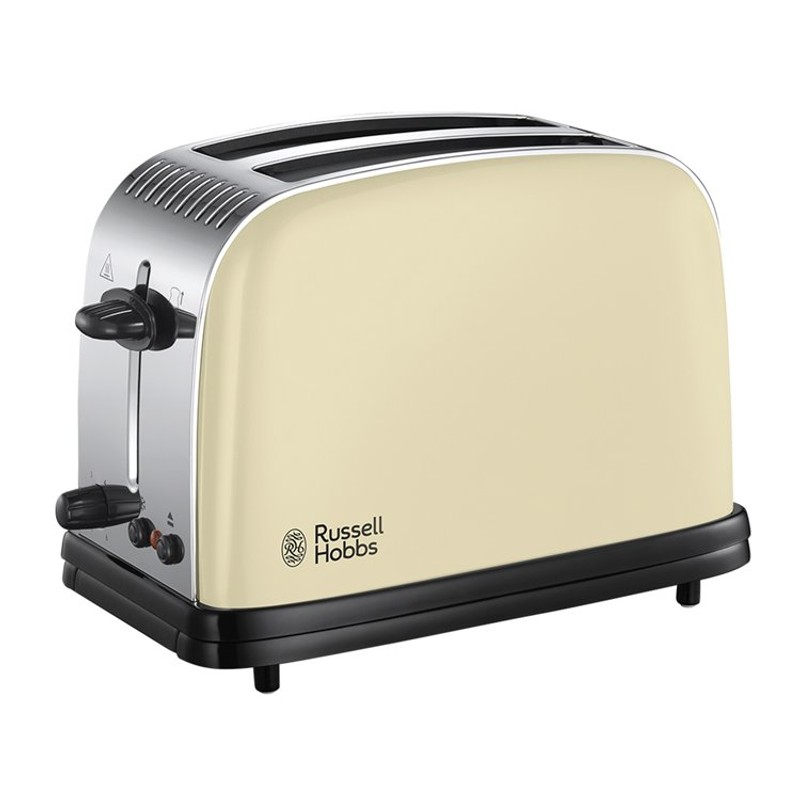Russell Hobbs Stainless Steel 2 Slice Toaster Cream - Morrisons Online ...