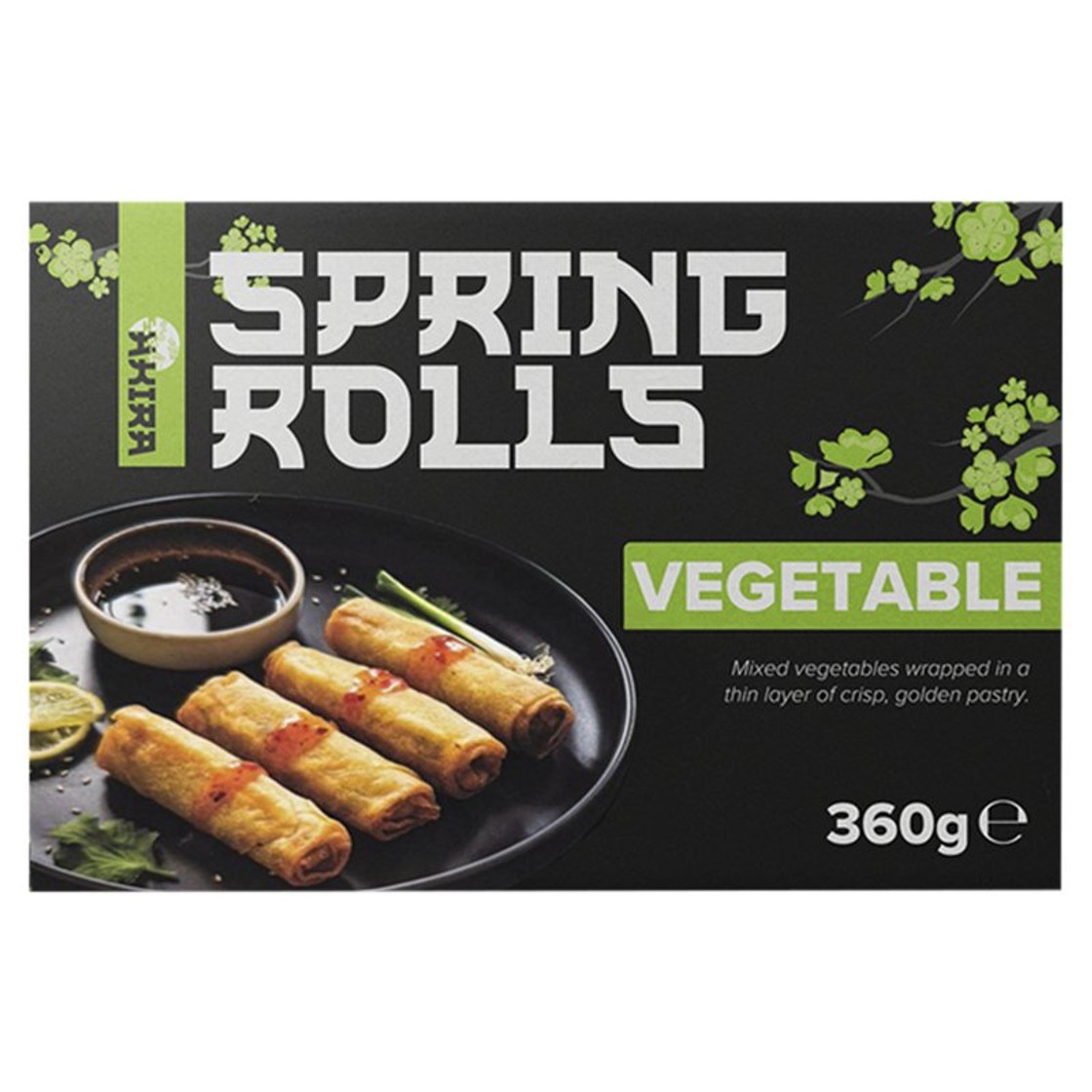 Akira Large Spring Rolls Vegetables - Morrisons Online Groceries & Offers