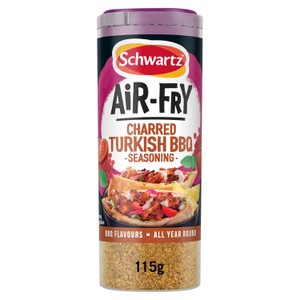 Schwartz Air Fry Charred Turkish Bbq Seasoning 115g - Morrisons Online Groceries & Offers