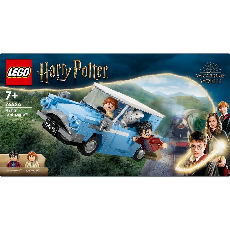 LEGO Harry Potter Flying Ford Anglia Car Toy 76424 - Morrisons Online ...