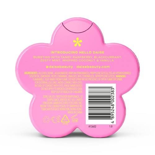 Daise Body Mist Hello Raspberry & Mint 100ml - Morrisons Online ...