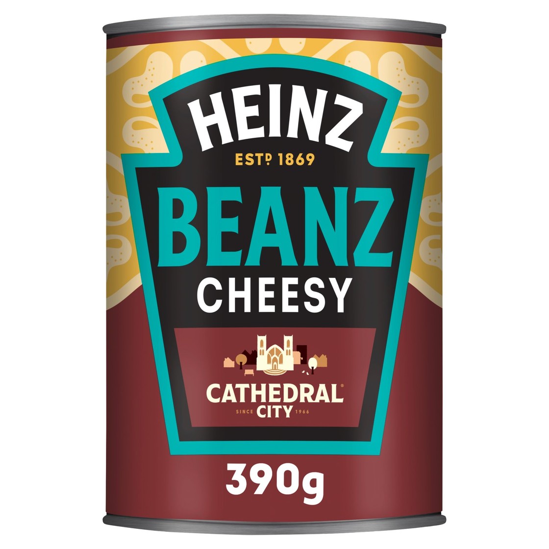 Heinz Cathedral City Cheesy Baked Beans 390g - Morrisons Online ...