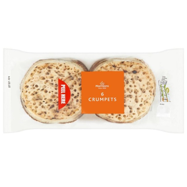 Market Street Scottish Crumpets - Morrisons Online Groceries & Offers