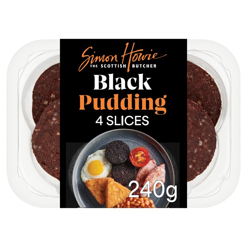 Simon Howie Sliced Black Pudding - Morrisons Online Groceries & Offers