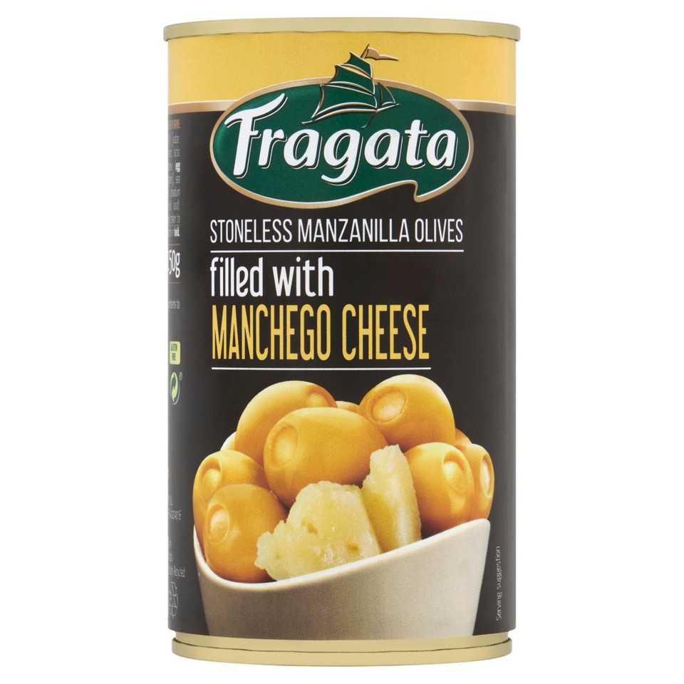 Fragata Stoneless Manzanilla Olives Filled With Manchego (150g ...