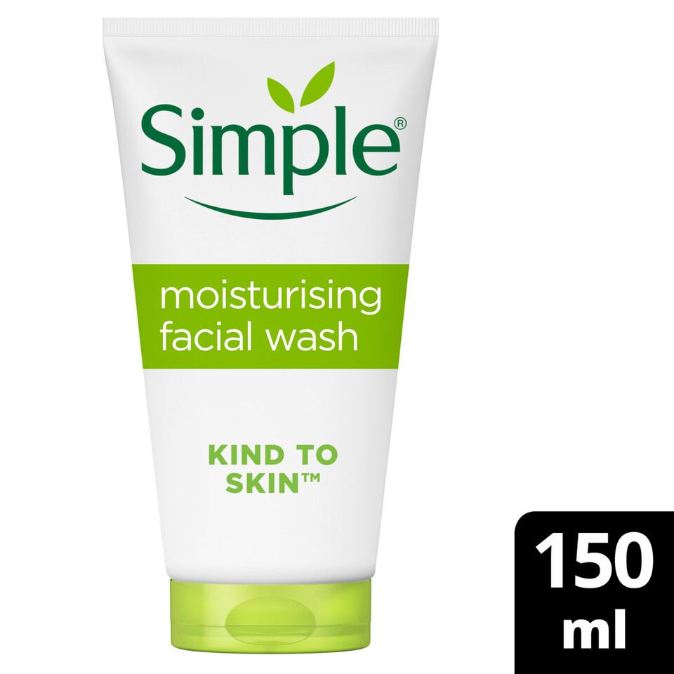 Simple Moisturising Facial Wash 150ml - Morrisons Online Groceries & Offers