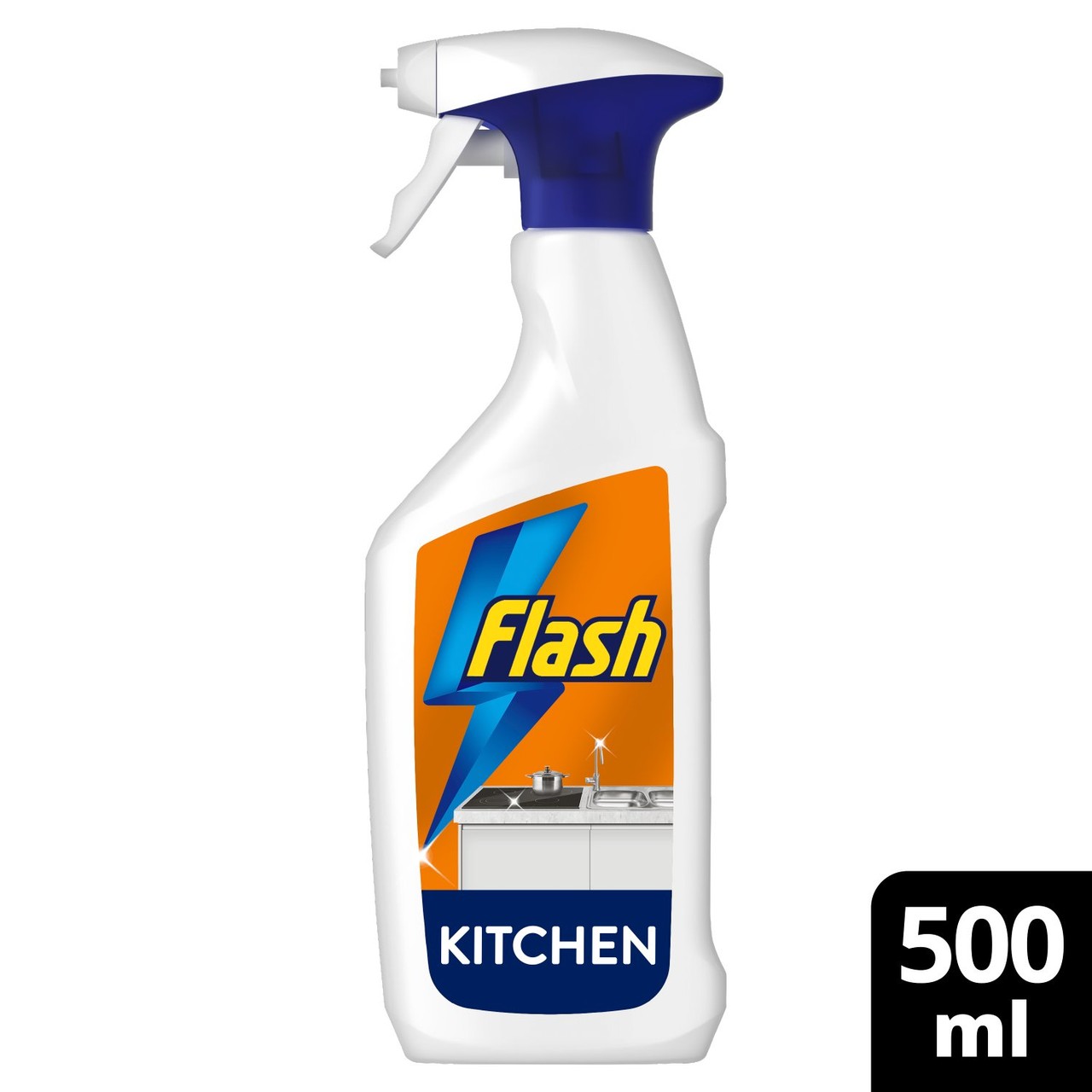 Flash Kitchen Cleaning Spray Citrus 500ml - Morrisons Online Groceries ...
