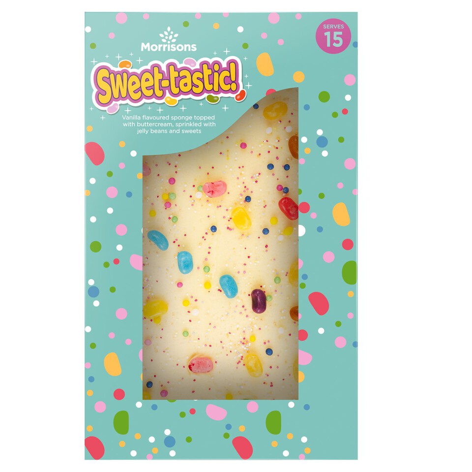 Morrisons Sweet-tastic Vanilla Traybake Serves 15 - Morrisons Online ...
