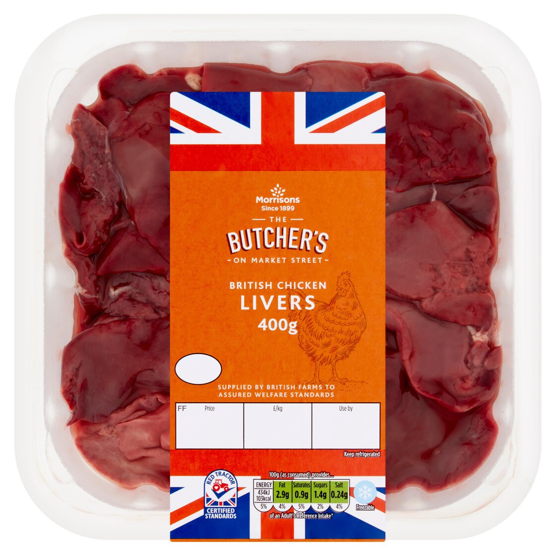 Morrisons Chicken Livers - Morrisons Online Groceries & Offers