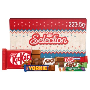 Nestle Christmas Chocolate Selection Box 223.5g - Morrisons Online ...