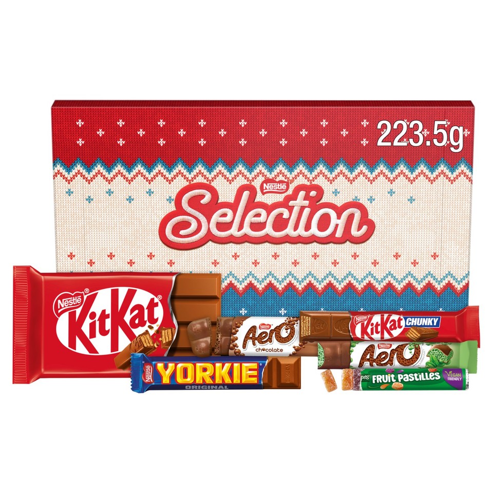 Nestle Christmas Chocolate Selection Box 223.5g - Morrisons Online ...