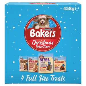 BAKERS Dog Treats Christmas Selection Gift Box 458g - Morrisons Online ...