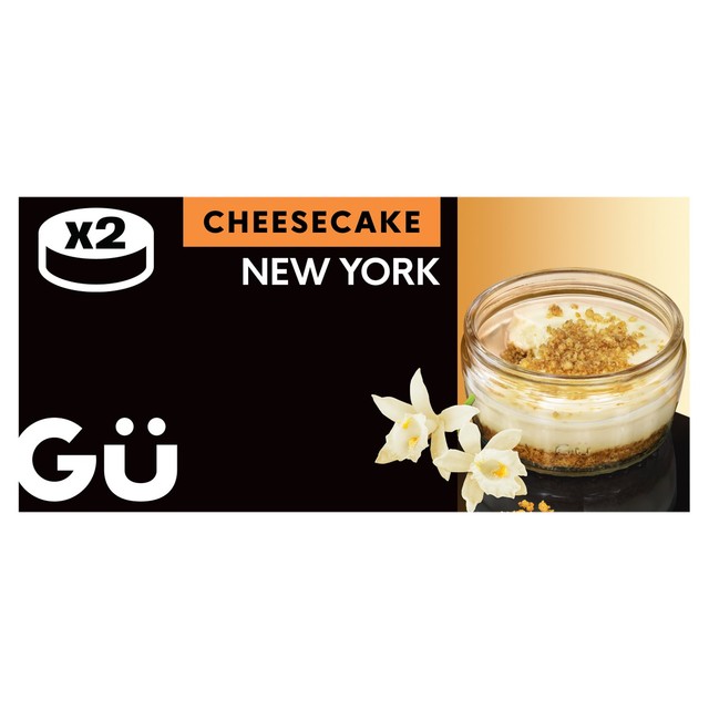 Gu New York Cheesecake Dessert 2 x 70g - Morrisons Online Groceries ...