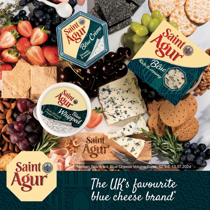 Saint Agur Blue Whipped Cheese - Morrisons Online Groceries & Offers