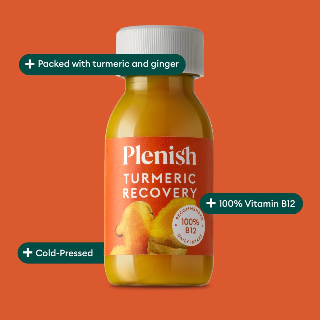 Plenish Cold-Pressed Turmeric Defence - Morrisons Online Groceries & Offers