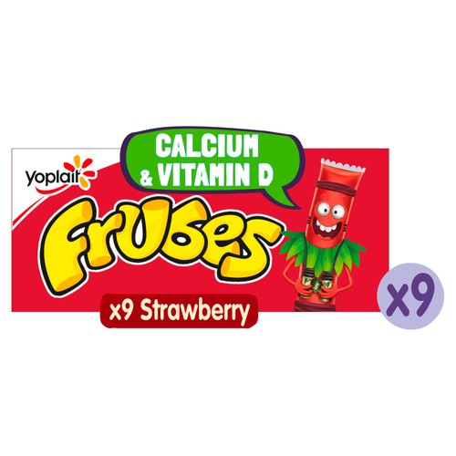 Frubes Kids Strawberry Yoghurt Tubes - Morrisons Online Groceries & Offers