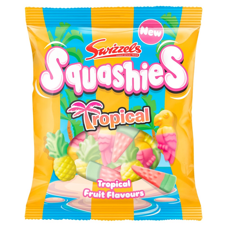 Swizzels Squashies Tropical 100g - Morrisons Online Groceries & Offers