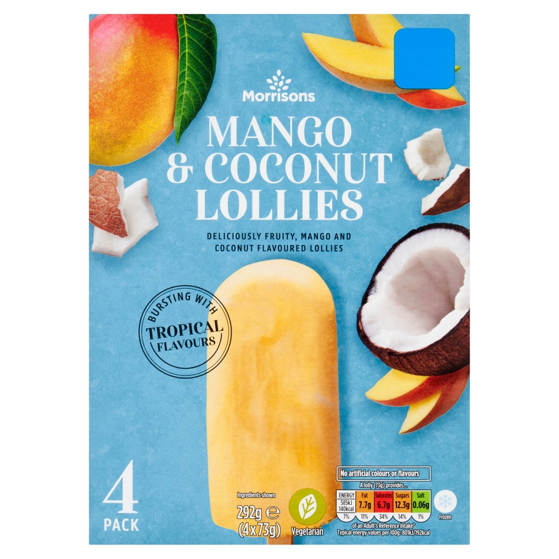 Morrisons Mango & Coconut Lollies - Morrisons Online Groceries & Offers