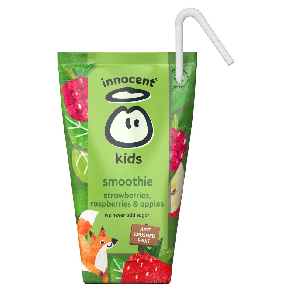 Innocent Smoothies Kids Strawberries, Raspberries & Apples - Morrisons ...