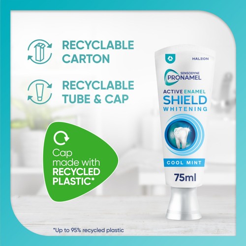 Sensodyne Pronamel Active Enamel Shield Whitening Toothpaste 75ml ...