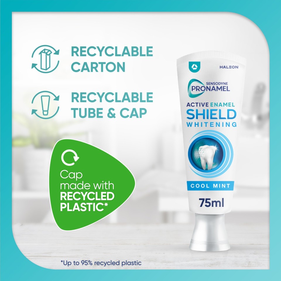 Sensodyne Pronamel Active Enamel Shield Whitening Toothpaste 75ml ...