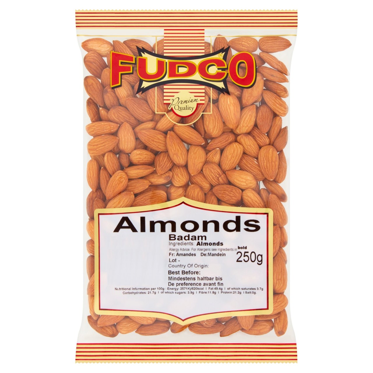 Fudco Supreme Almonds - Morrisons Online Groceries & Offers